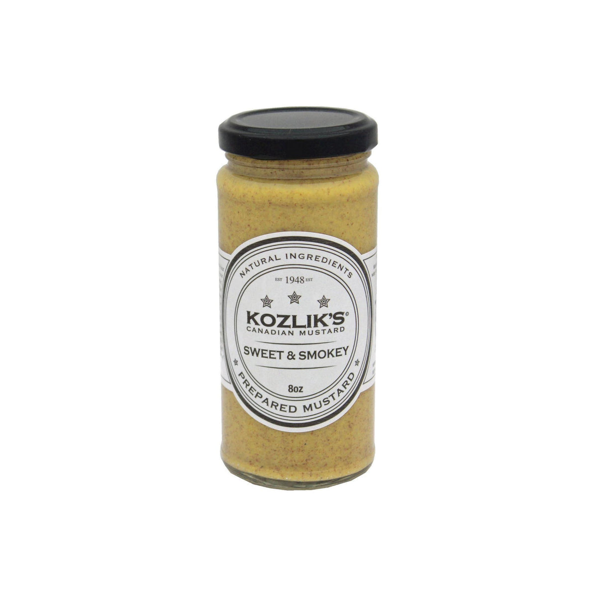 Kozlik's Sweet & Smokey Mustard 8oz – Galena River Wine and Cheese