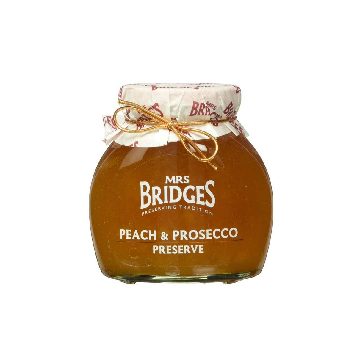 Mrs Bridges Peach & Prosecco Preserve 12oz – Galena River Wine and Cheese